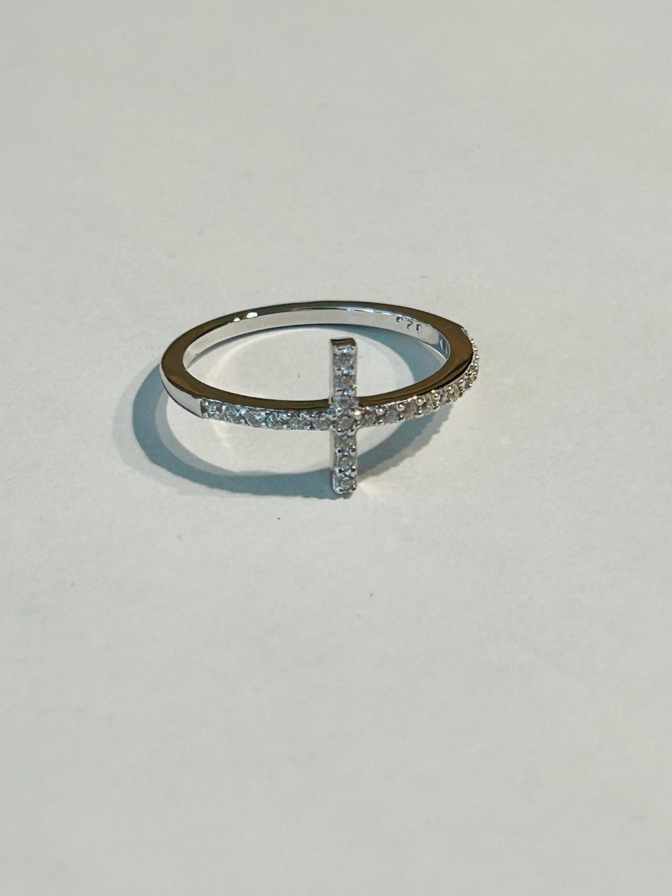 Sterling Silver Cross Ring | Lone Star Fine Designs